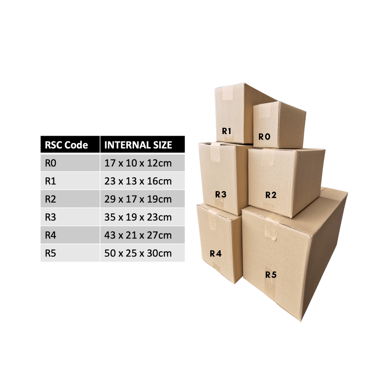 Rectangle Carton Box | Boxes for Moving in SG | Packink
