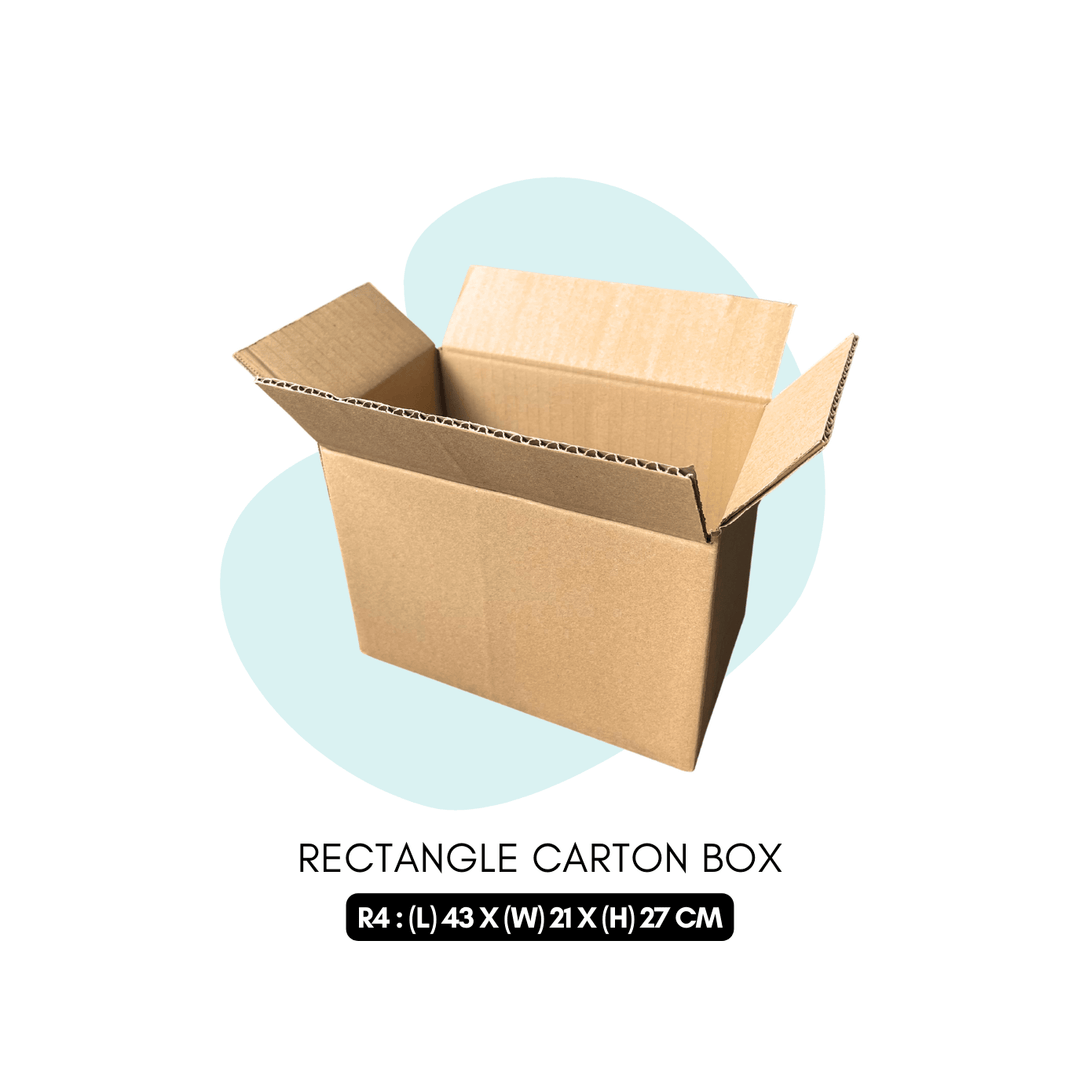 Rectangle Carton Box | Boxes for Moving in SG | Packink